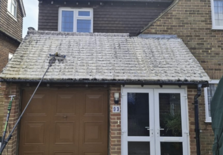 Steam clean render & roof - Coopers Property Care